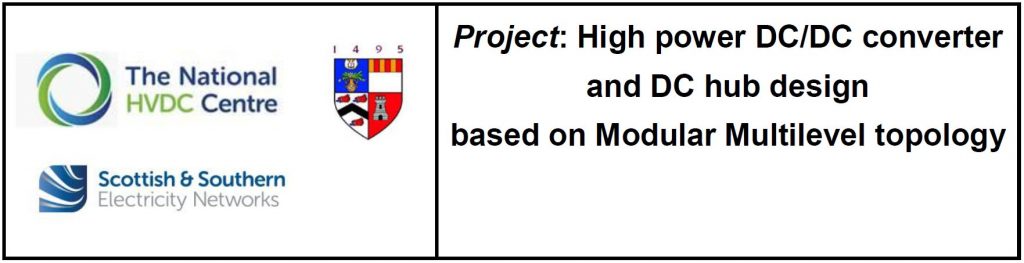 Design of DC/DC Converter – The National HVDC Centre
